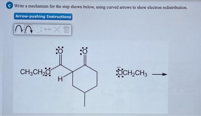 Solved Write a mechanism for the step shown below, using | Chegg.com