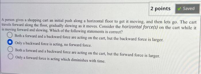 Solved A man pushes against a rigid, immovable wall. Which | Chegg.com