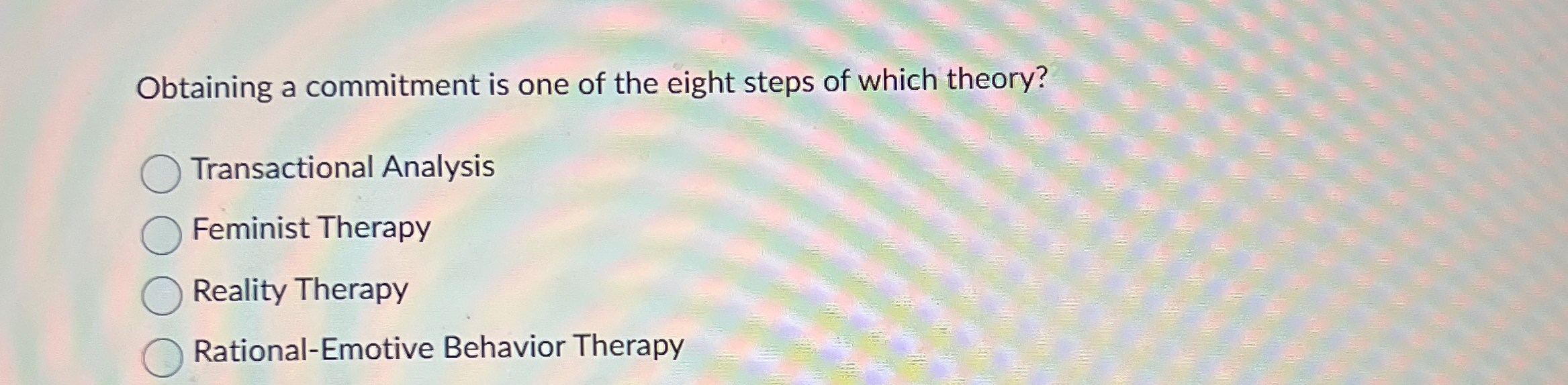 Solved Obtaining a commitment is one of the eight steps of | Chegg.com