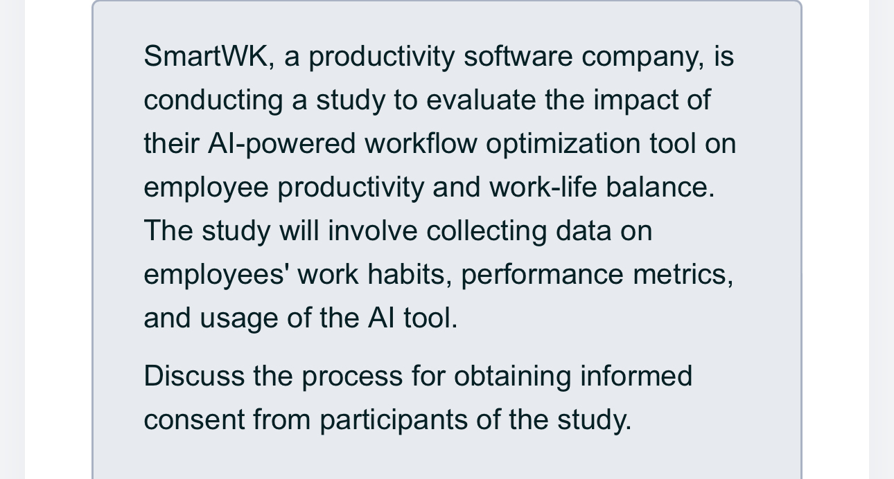 Solved SmartWK, a productivity software company, is | Chegg.com