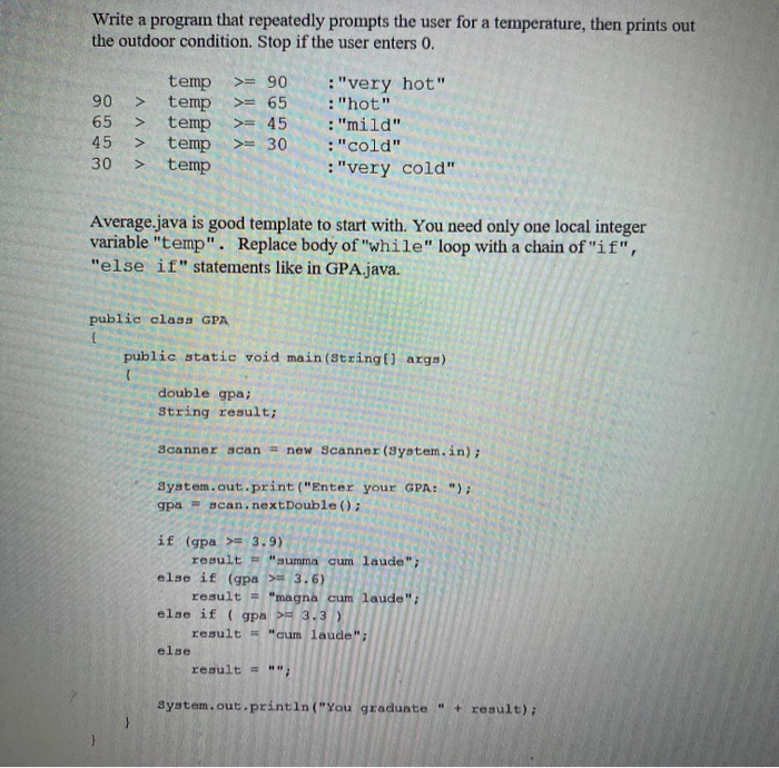 Solved Write A Program That Repeatedly Prompts The User For