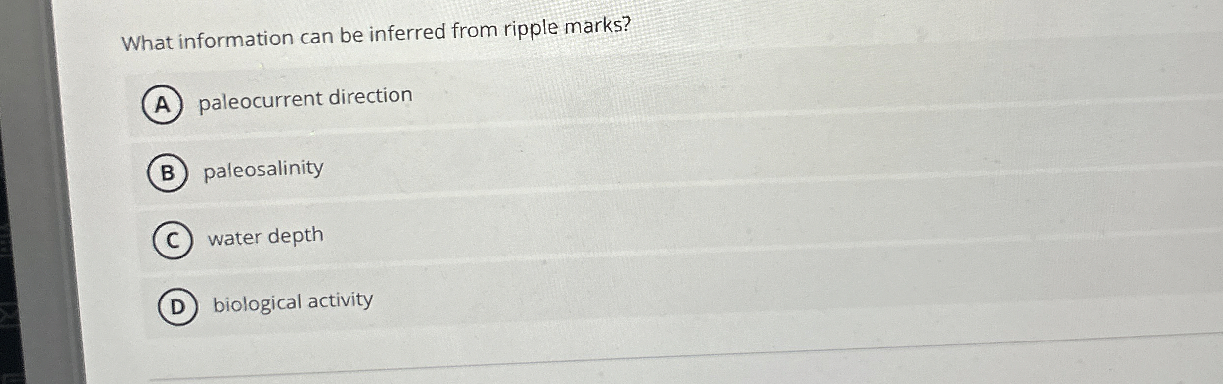 Solved What information can be inferred from ripple | Chegg.com
