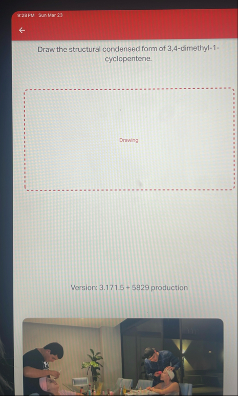 Solved 9:28 ﻿PM Sun Mar 23Draw the structural condensed form | Chegg.com