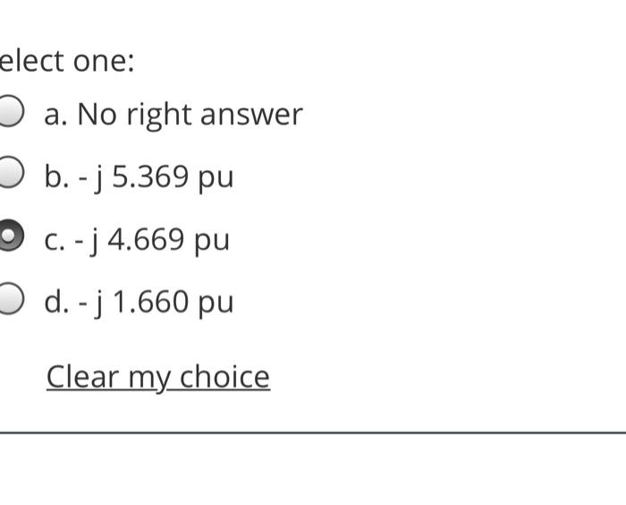 Solved The reactance data for the power system shown in | Chegg.com