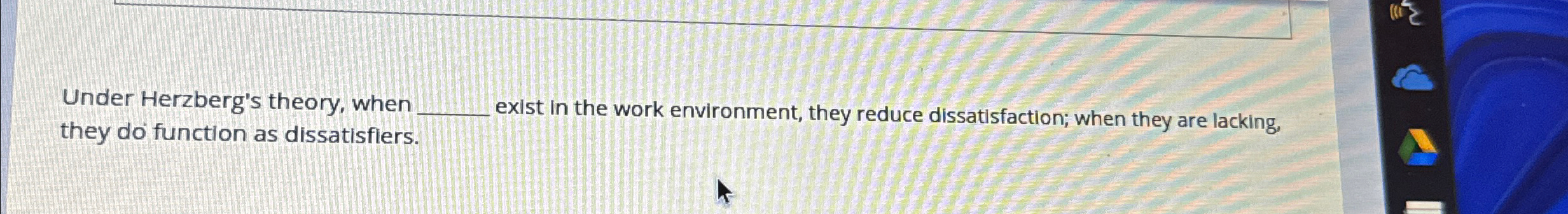 Solved Under Herzberg's theory, when they do function as | Chegg.com