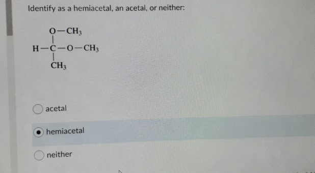 Solved What is the common name for an aldehyde with two | Chegg.com