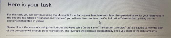 'articipant name:Here is your task For this task you | Chegg.com