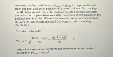 Solved Amy wants to find the difference | Chegg.com