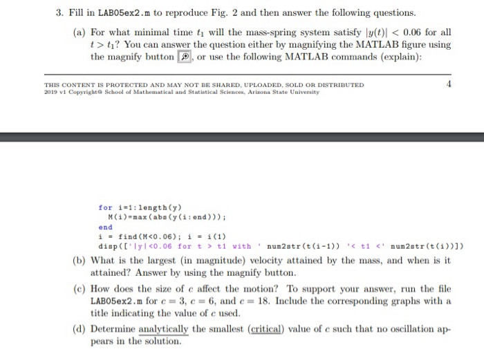 3. Fill in LABO5ex2.m to reproduce Fig. 2 and then | Chegg.com
