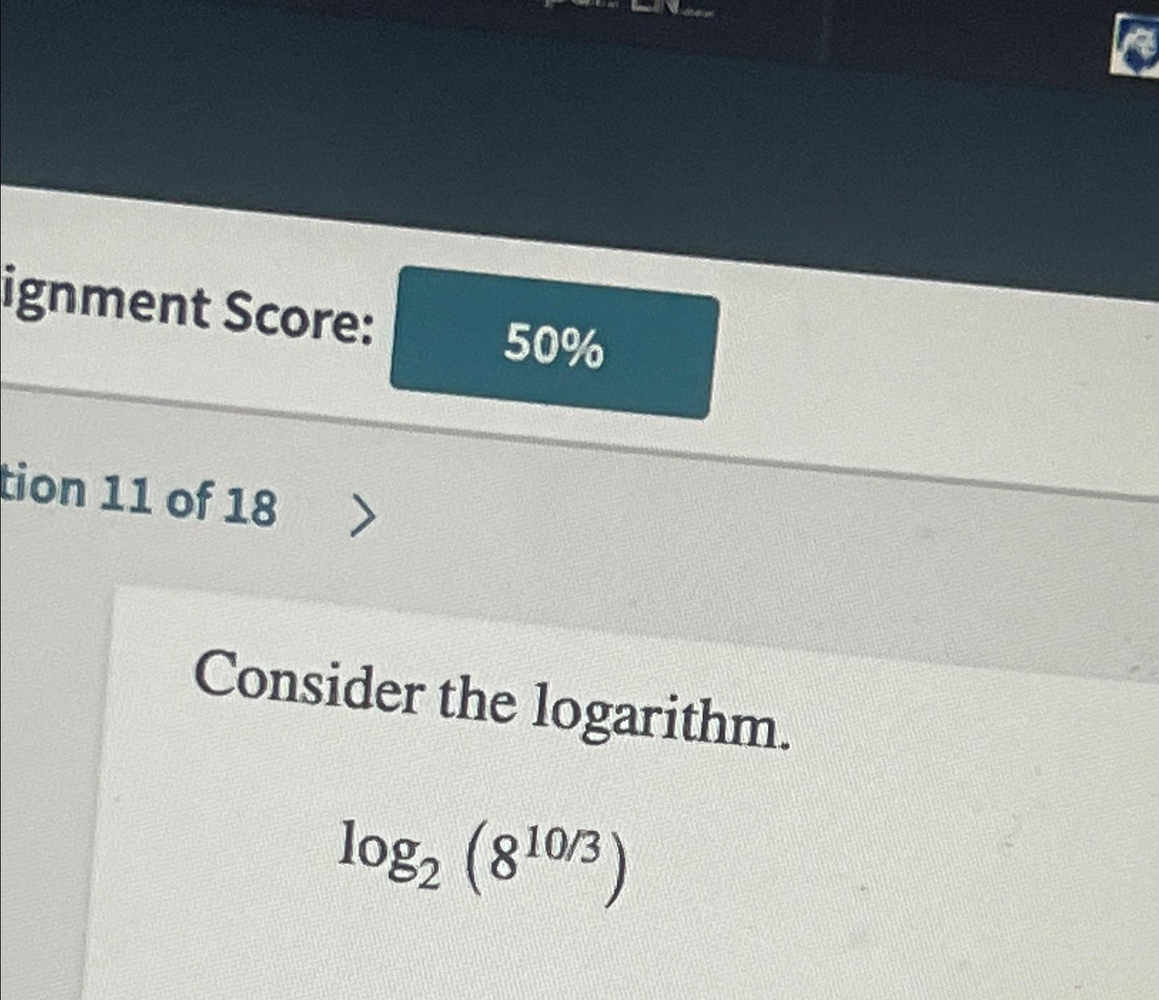 Solved ignment Score:tion 11 of 18Consider the | Chegg.com Solved ignment Score:tion 11 of 18Consider the | Chegg.com