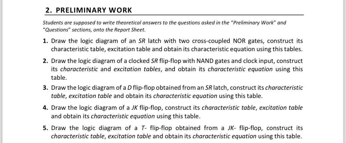 Solved PRELIMINARY WORKStudents are supposed to write | Chegg.com
