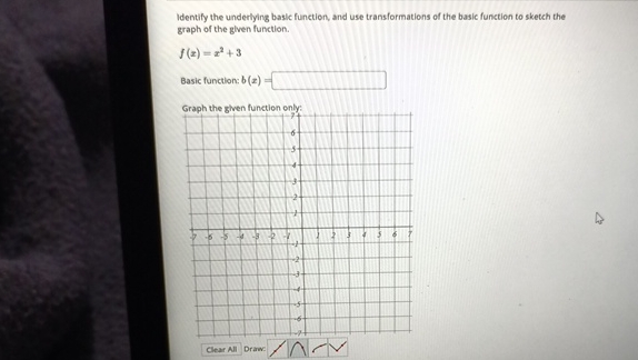 Solved Identify the underlying basic function, and use | Chegg.com