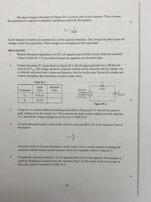 Solved MSM 20 Series RC Circuits Name Date Class READING | Chegg.com