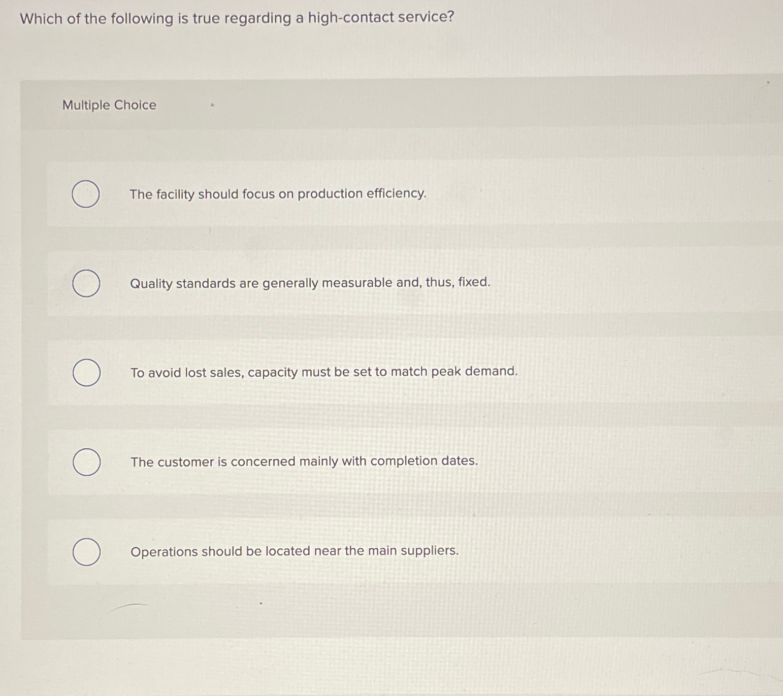 Solved Which of the following is true regarding a | Chegg.com