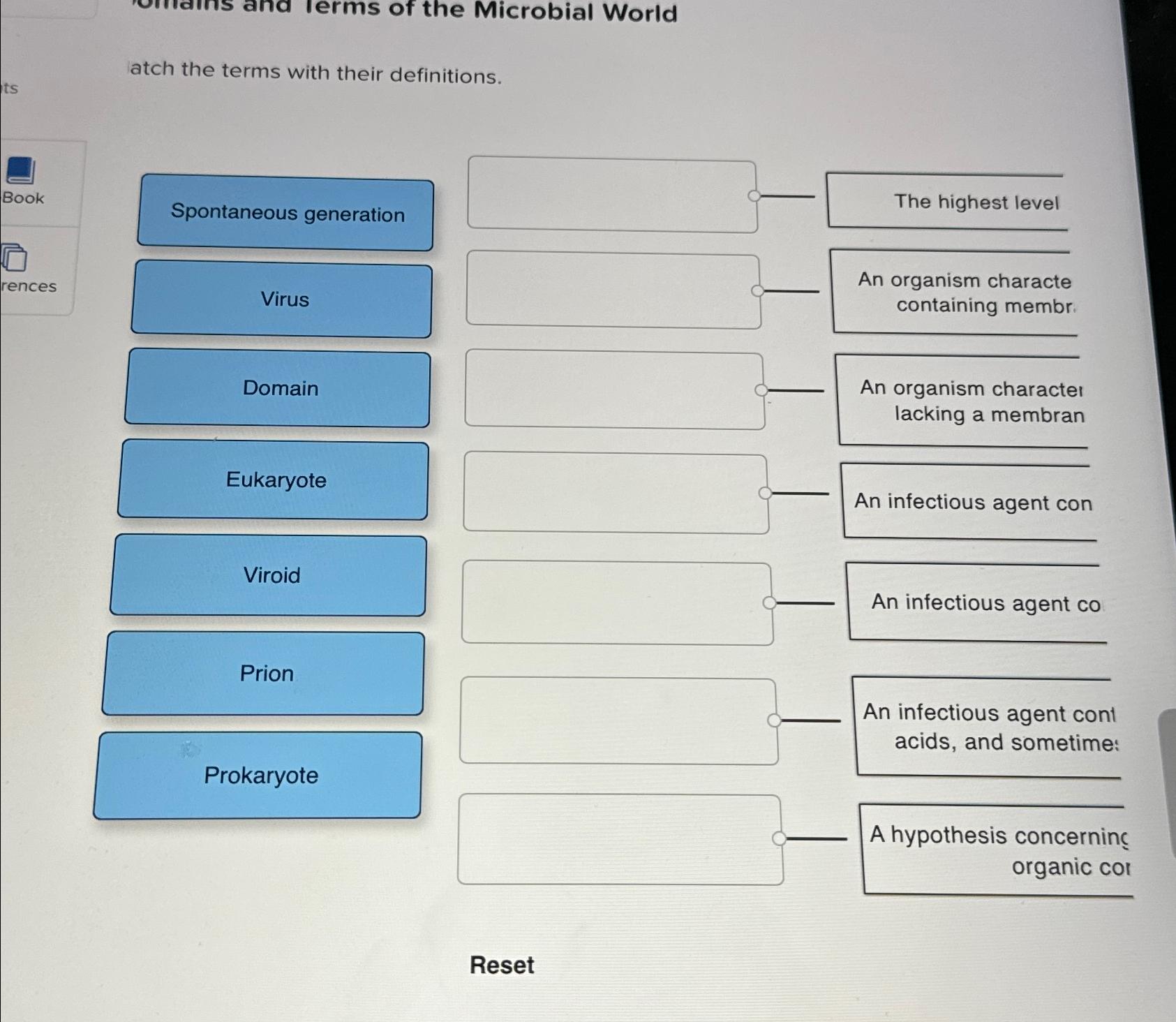 Solved atch the terms with their definitions.The highest | Chegg.com