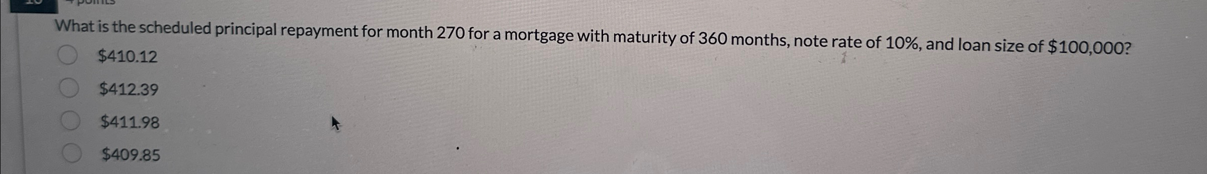 Solved What is the scheduled principal repayment for month | Chegg.com