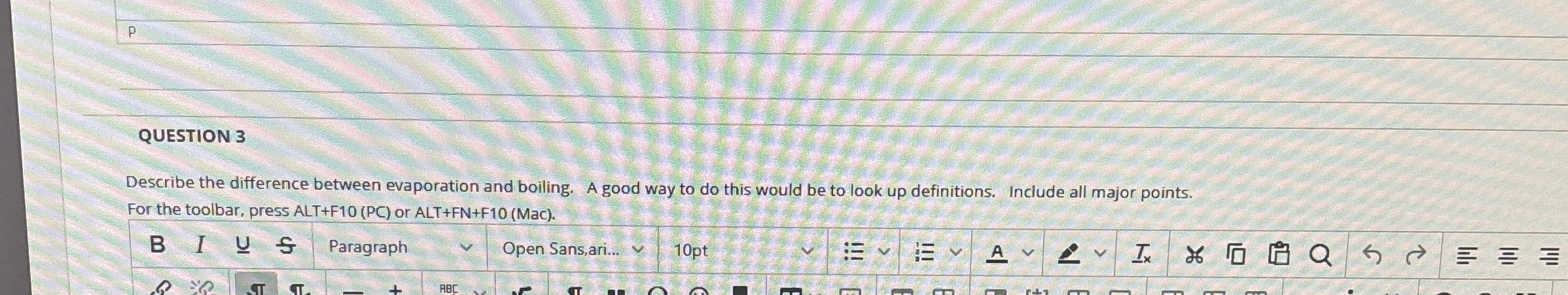 Solved PQUESTION 3Describe the difference between | Chegg.com
