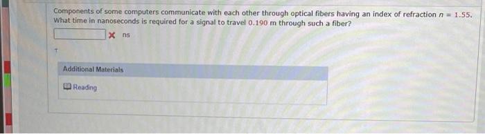 Solved Components of some computers communicate with each | Chegg.com