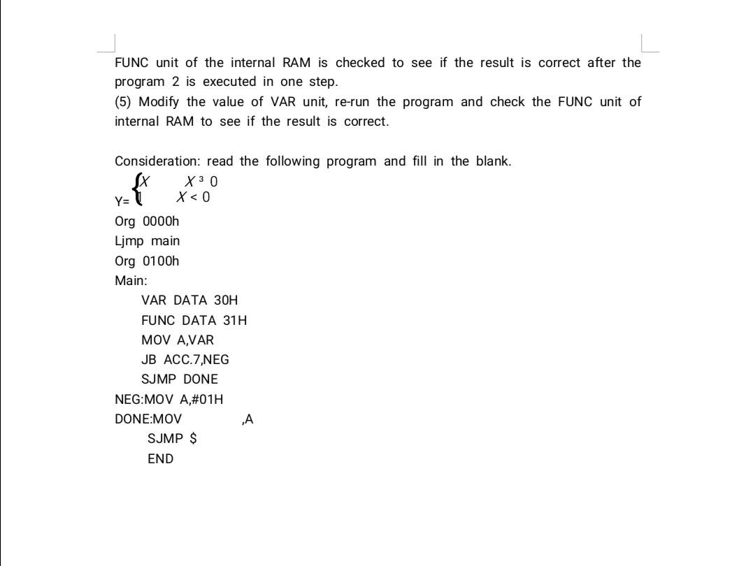 Experiments 3 Branch Programming Experiments I 