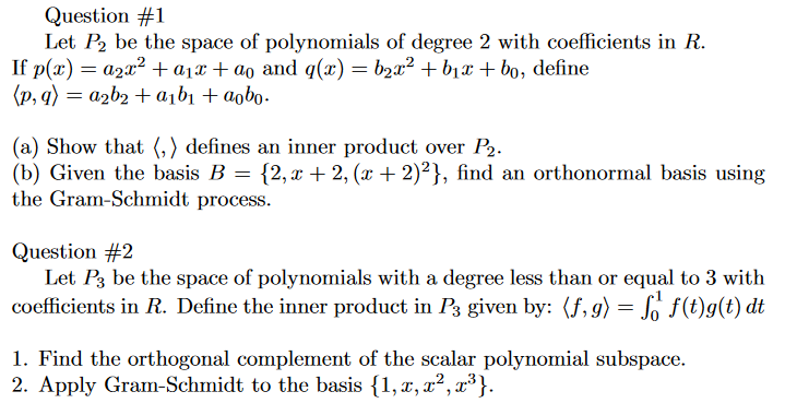 Solved Linear Algebra ; Would apreaciate a clear answer, | Chegg.com