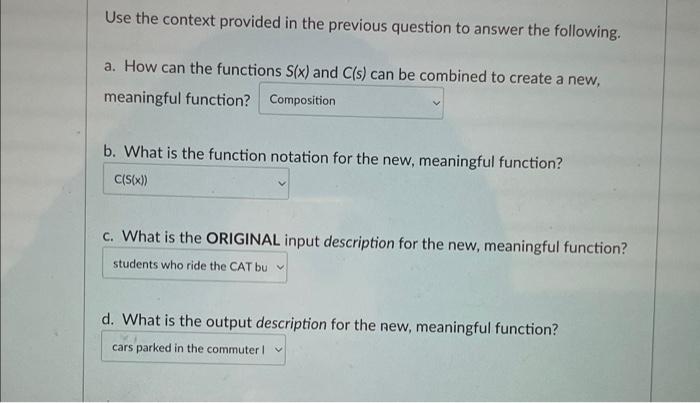 Solved At Clemson, S(x) students ride the CAT bus x days | Chegg.com
