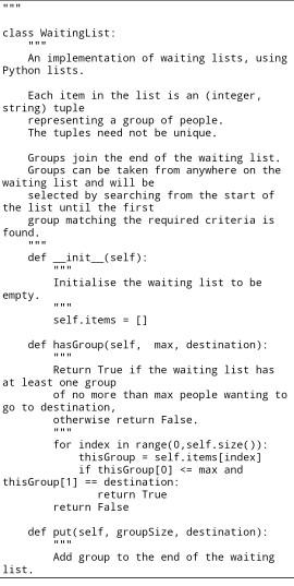 Solved Python Code: We have created an ADT to represent | Chegg.com