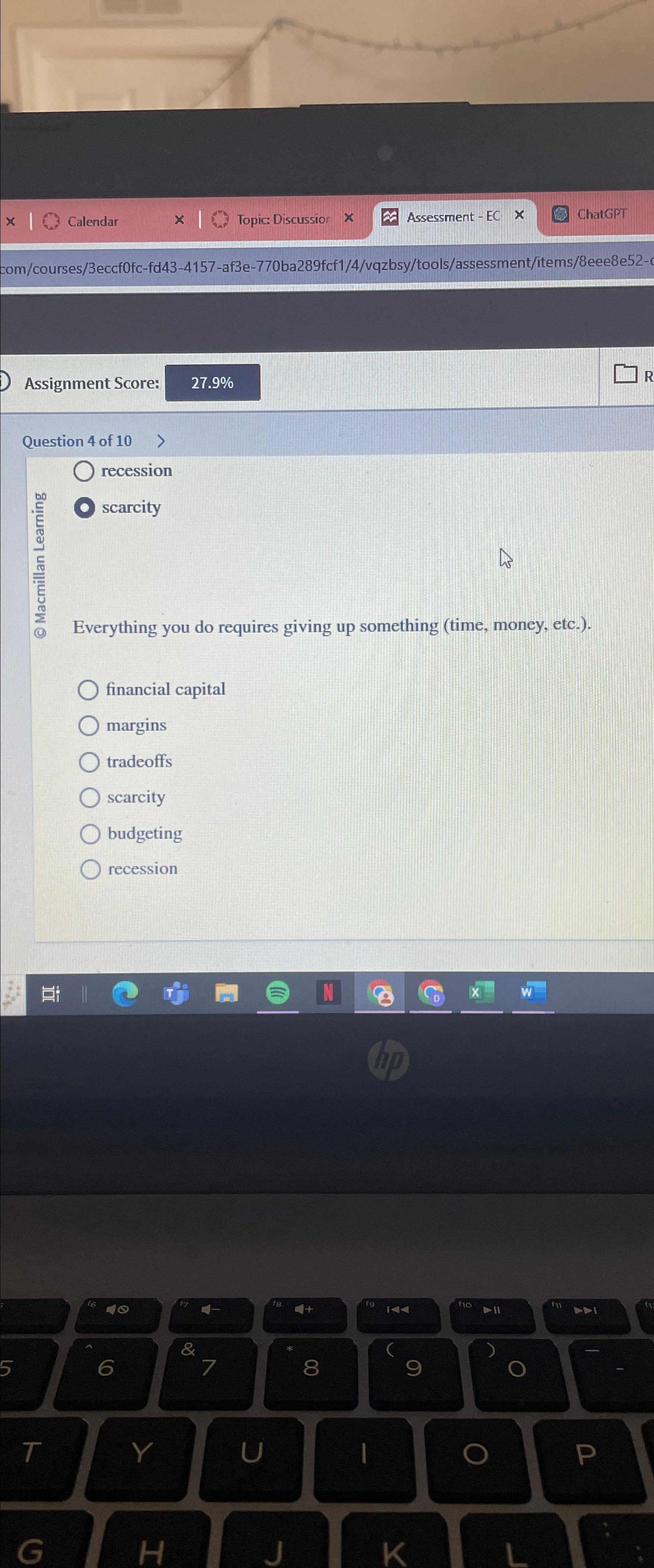 Solved Assignment Score:Question 4 ﻿of | Chegg.com