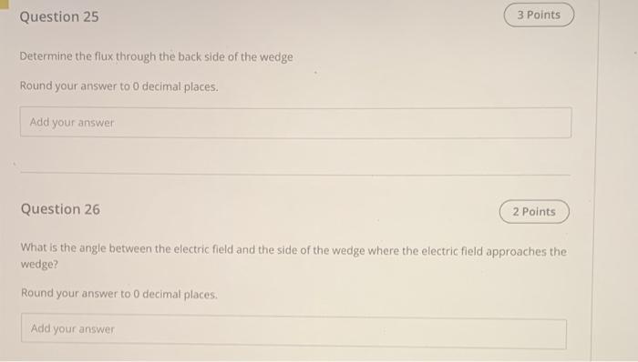 Solved Problems 22-31 A wedge-shaped object sits of the | Chegg.com
