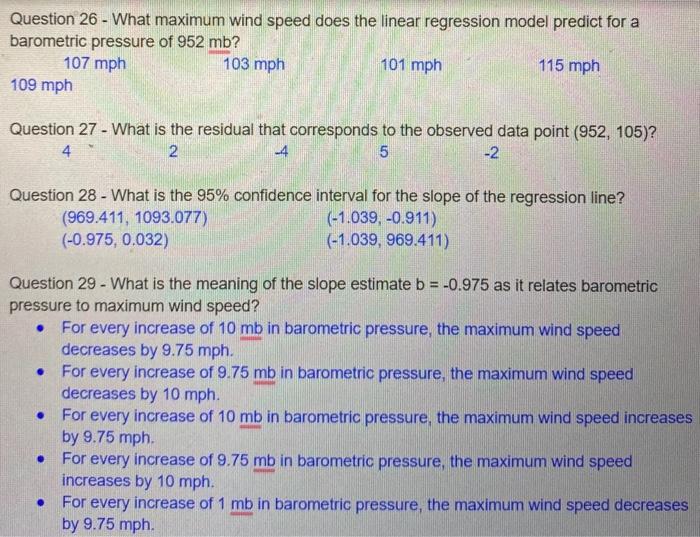 Solved The barometric pressure at the center of a hurricane | Chegg.com