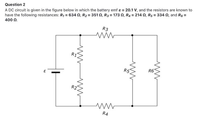 Solved 1. Calculate the current passing through R1 (in mA)2. | Chegg.com