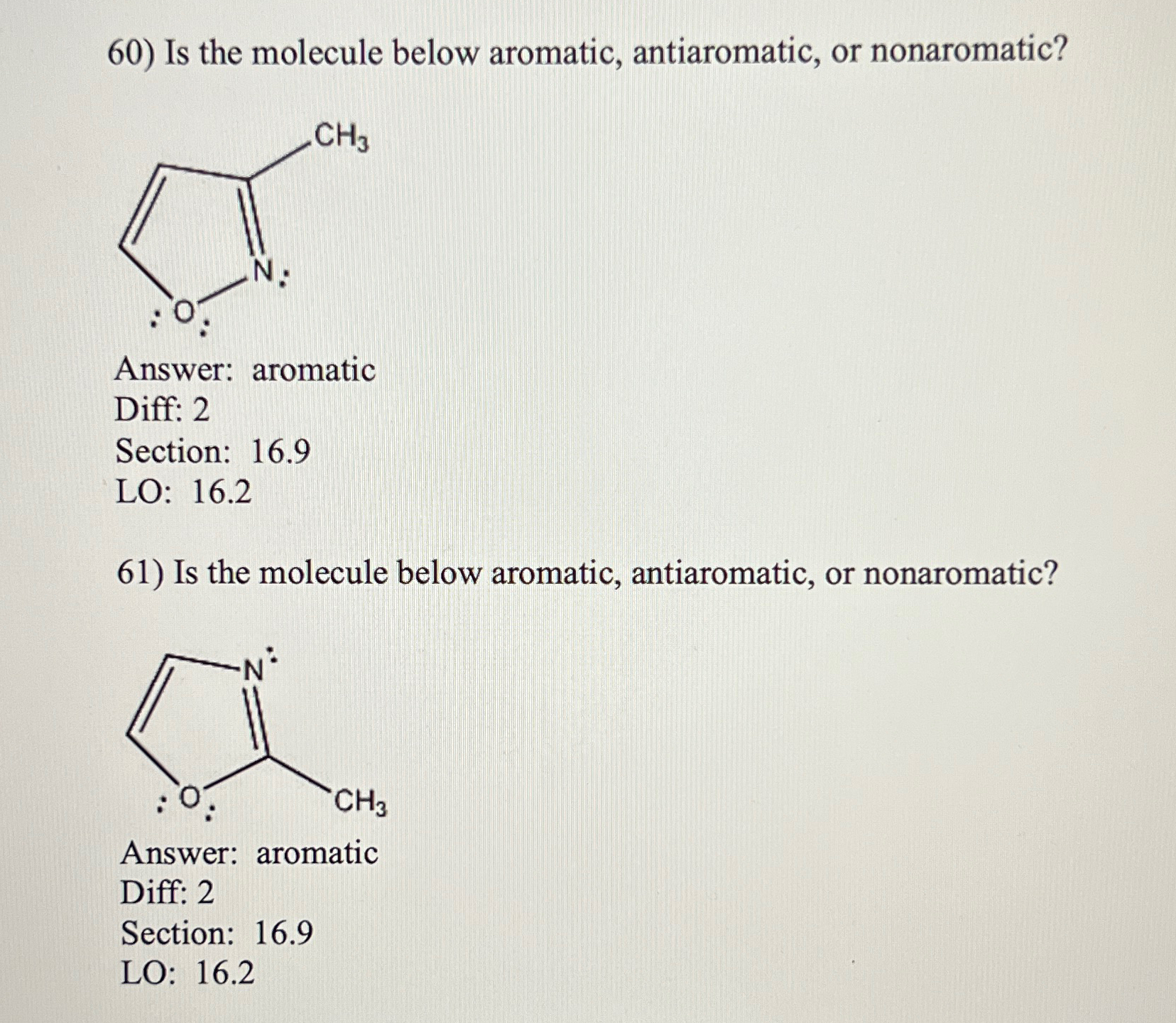 Solved Please help explain Is the molecule below aromatic, | Chegg.com