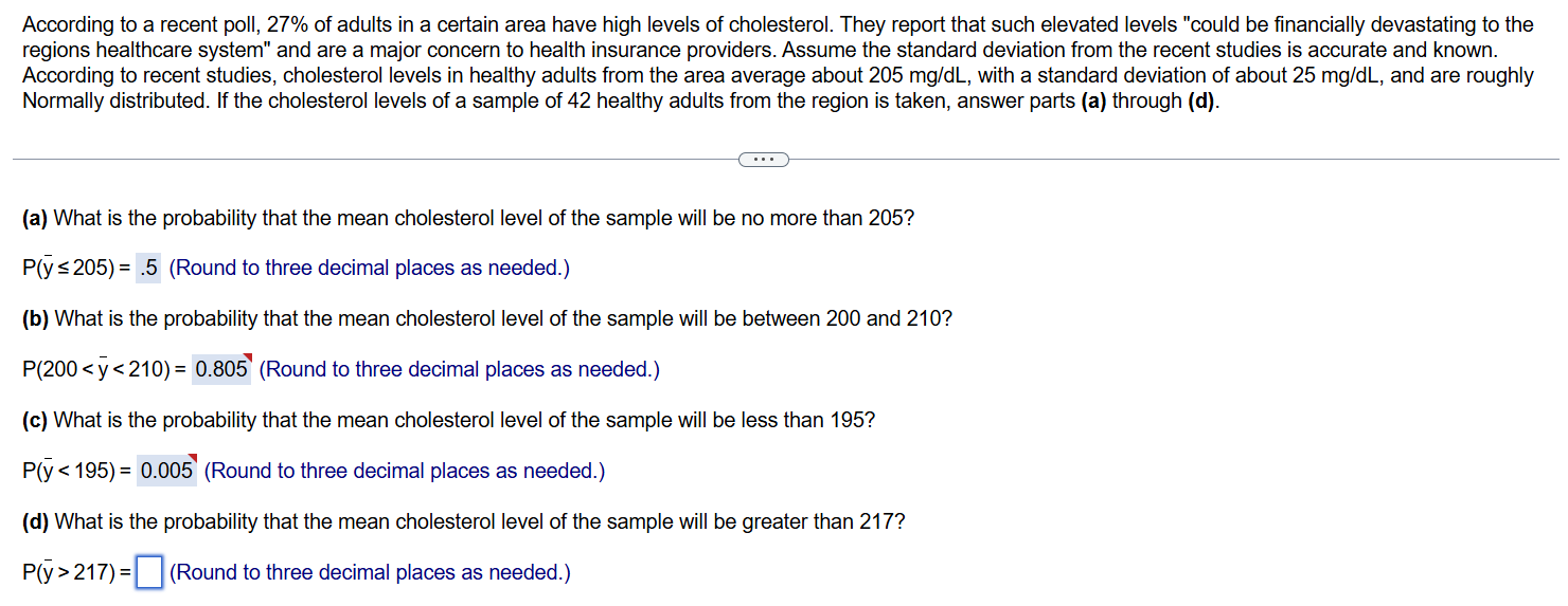 Solved According to ﻿a recent poll, 27% of ﻿adults in ﻿a | Chegg.com