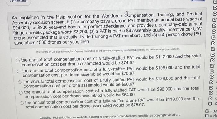 Solved As explained in the Help section for the Workforce | Chegg.com