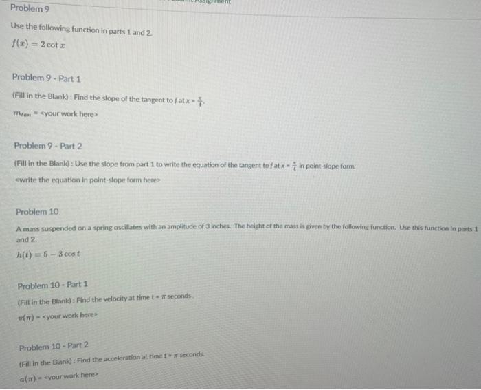 Solved Use the following function in parts 1 and 2 | Chegg.com