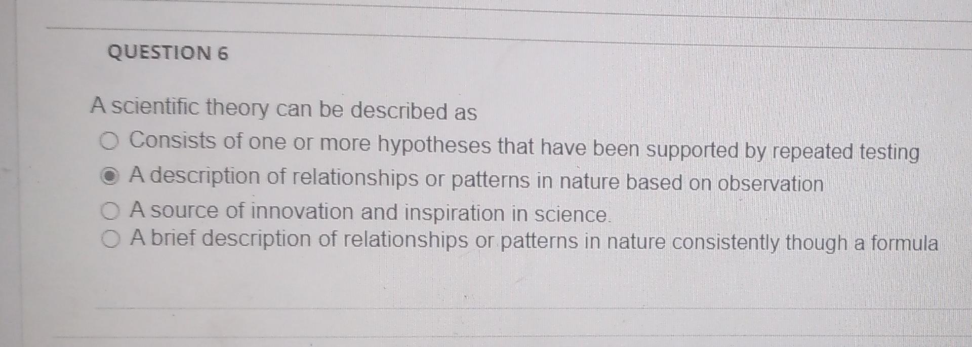 Solved QUESTION 9 Which of these answers best describes a | Chegg.com