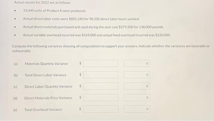 Solved Blue Spruce Company Has Developed The Following