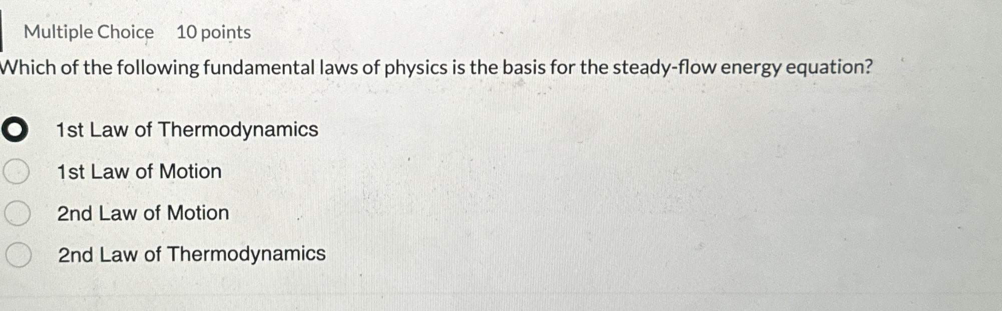 Solved Multiple Choice 10 ﻿pointsWhich of the following | Chegg.com