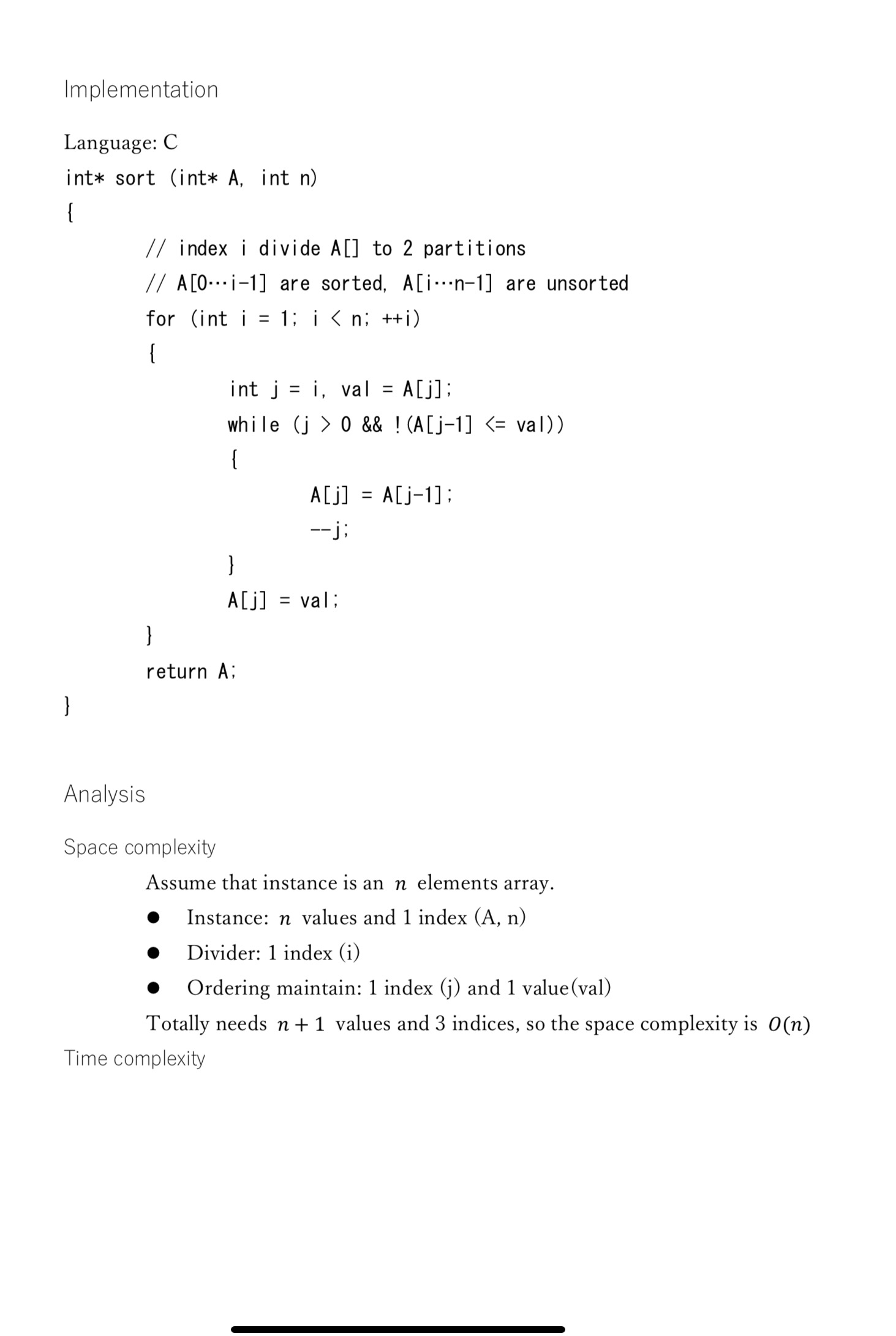 Solved Can You Help Me Calculate The Time Complexity Of The 8234