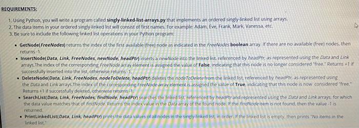 Solved 1. Using Python, you will write a program calted | Chegg.com
