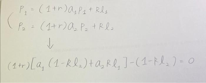 Solved In two equations p1 and p2, p1 and p2 should be | Chegg.com