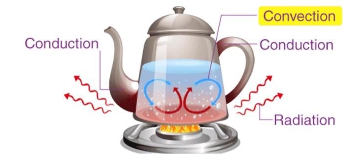 Solved Explain in detail how the heat transfer in the | Chegg.com