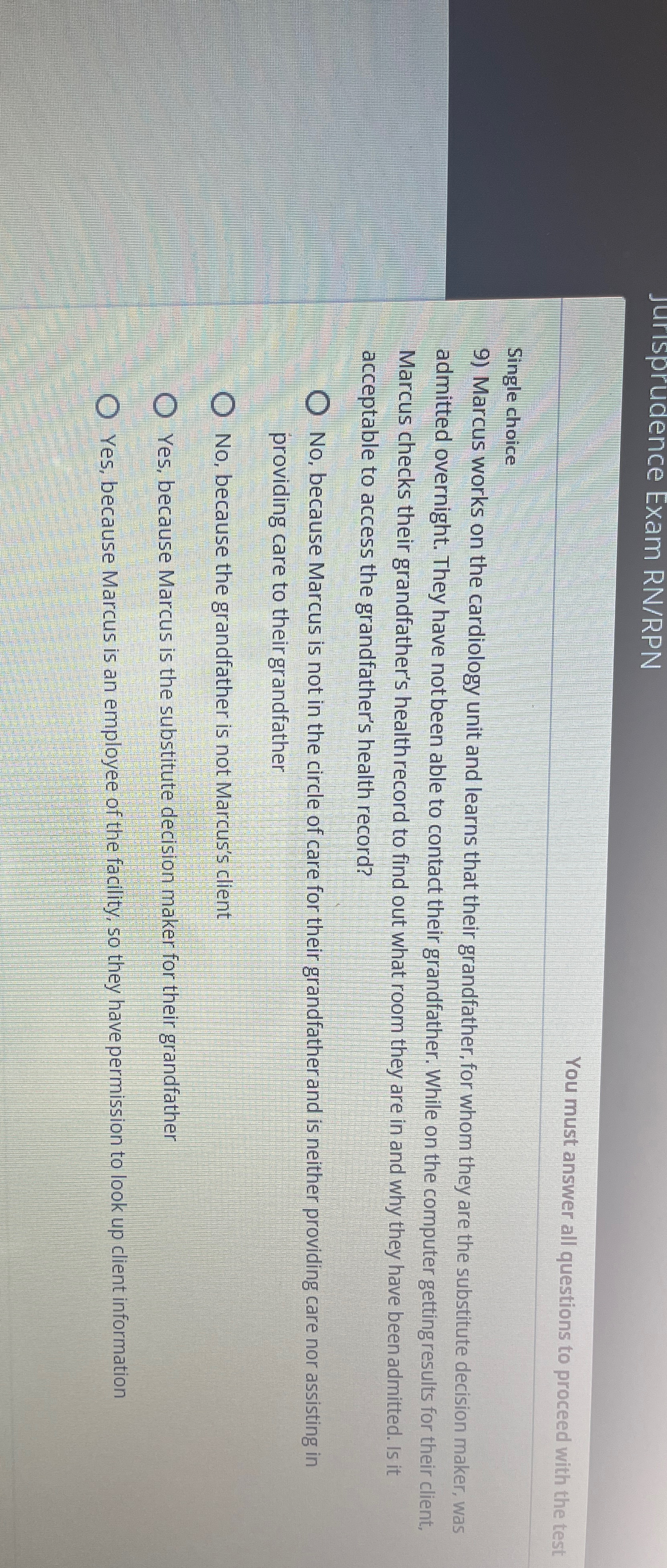 Solved You must answer all questions to proceed with the | Chegg.com