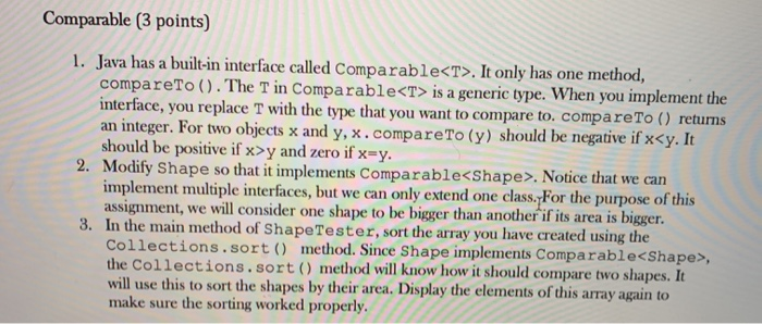 Solved //create an abstract Shape class abstract class Shape | Chegg.com