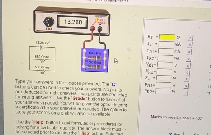 Solved Type your answers in the spaces provided. The "C" | Chegg.com