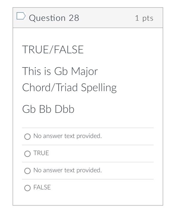 Spell B Major Chord/Triad B DF BD\# \#\# No answer | Chegg.com