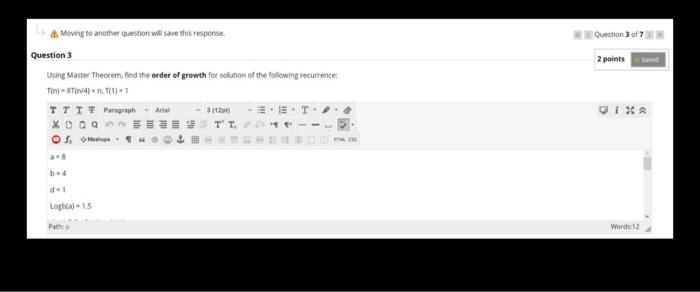 Solved Question 7 of 7 Click Submit to complete this | Chegg.com