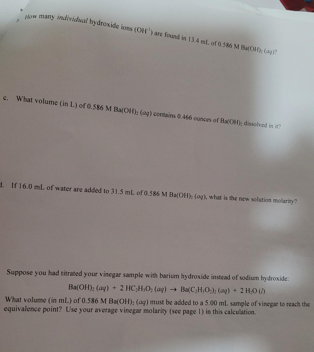 Solved Write the balanced equation for the neutralization | Chegg.com