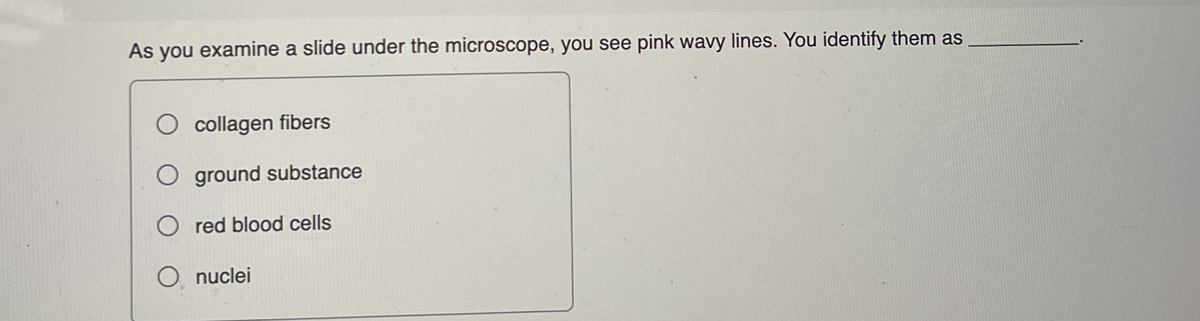 Solved As you examine a slide under the microscope, you see | Chegg.com