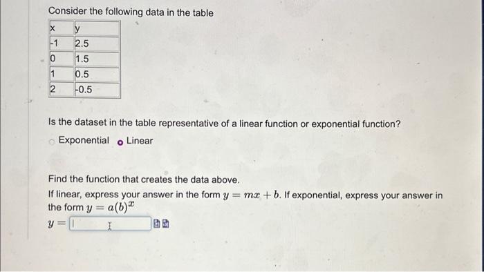 Solved consider the following data in the table-1, | Chegg.com
