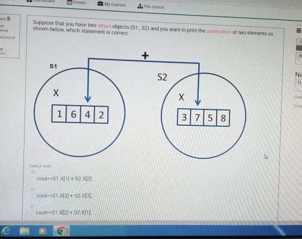 Solved Suppose that you have two sivuct objects (S1, S2) and | Chegg.com